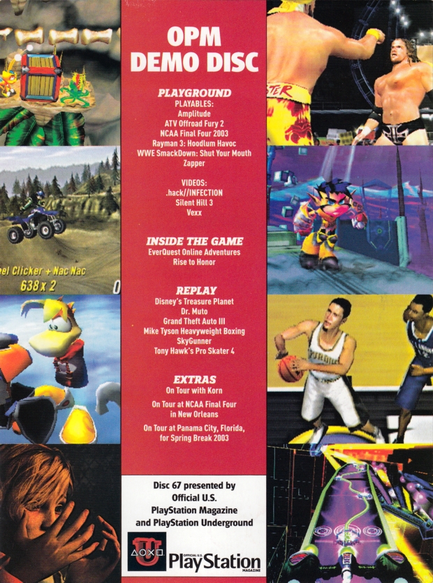 Lost Releases - Official U.S. PlayStation Magazine Issue 67