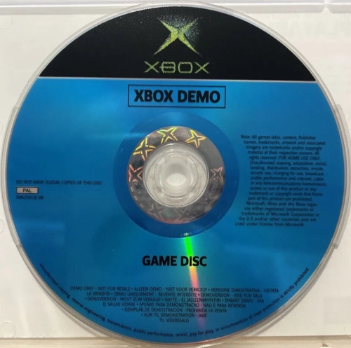 Lost Releases - Official Australian Xbox Magazine Game Disc 28 (29)